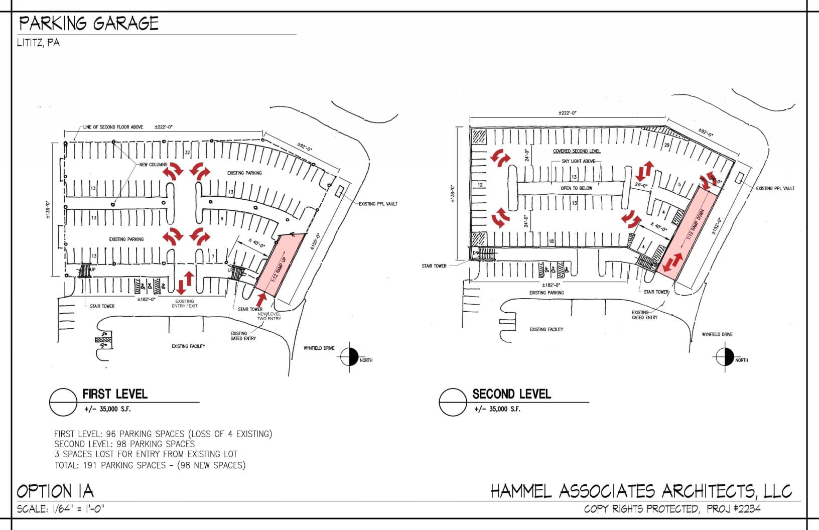 Parking Garage, Private Client | Hammel Associates Architecture